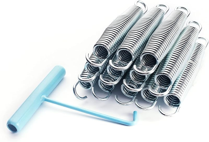 Universal Replacement Trampoline Springs with Spring Tool | Heavy-Duty ...