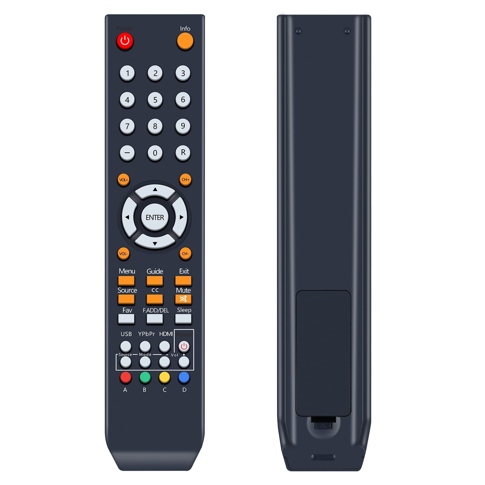 Universal Replacment Remote Control Compatible for All Sceptre TV LED ...