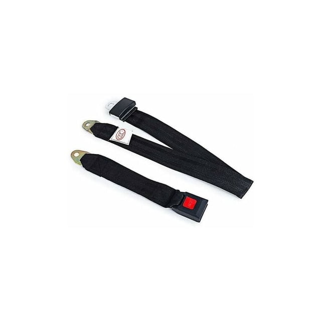 Universal Retractable Adjustable 2 Point Safety Belt for Car Bus Seat ...