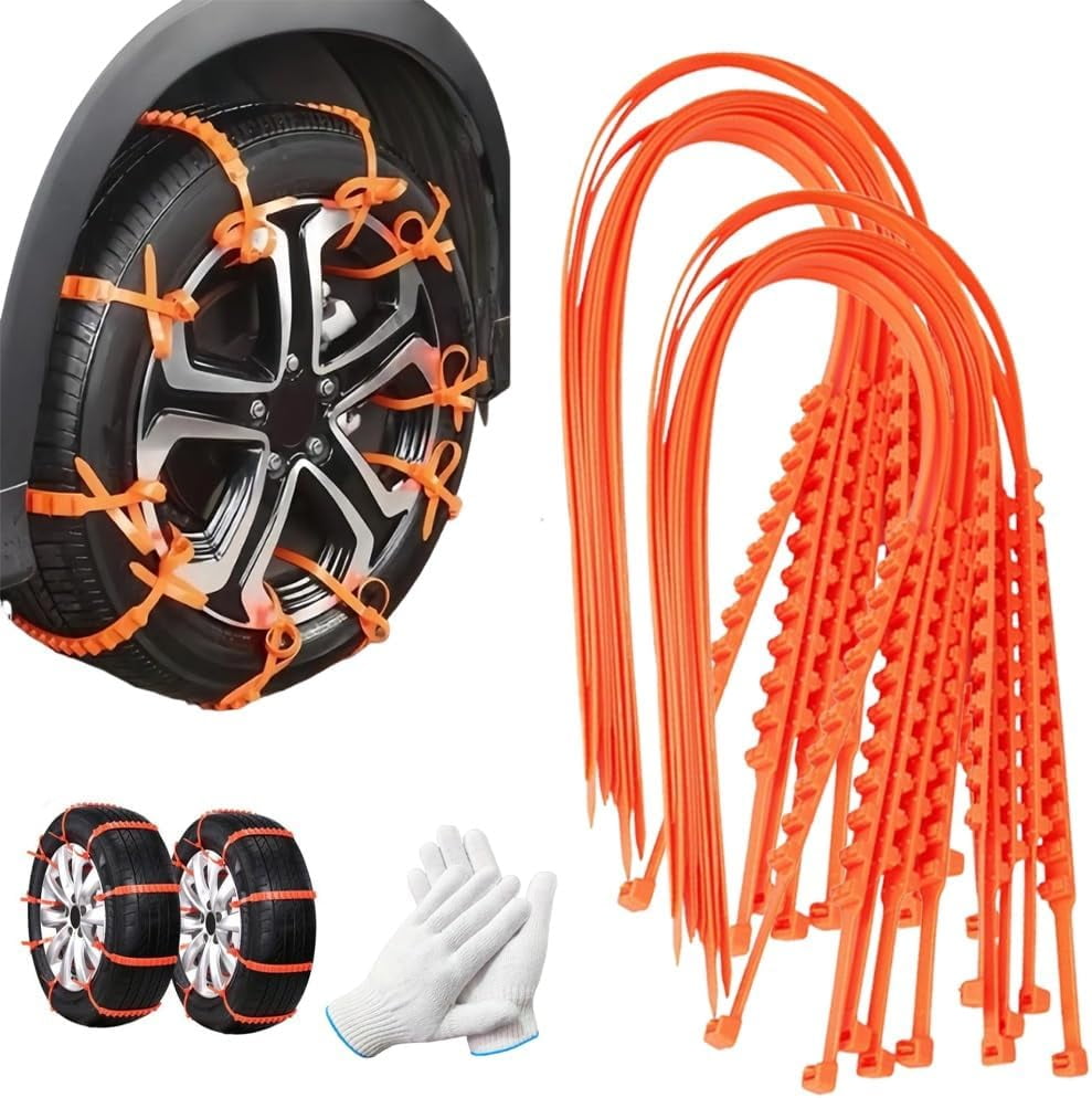 Universal Reusable Anti-skid Nylon Tire Chains,Snow Temporary Tire ...