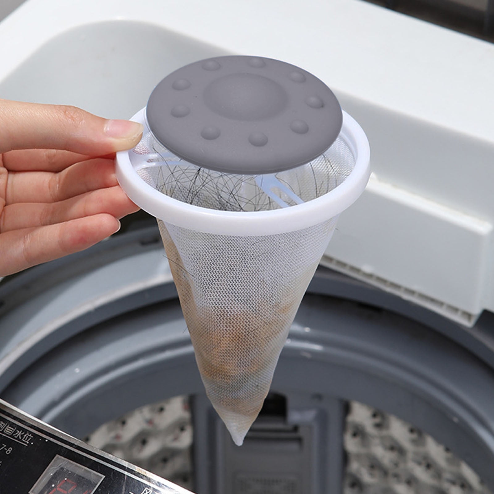 Universal Reusable Lint Filter for Washing Machines – Heavy-Duty Hair ...