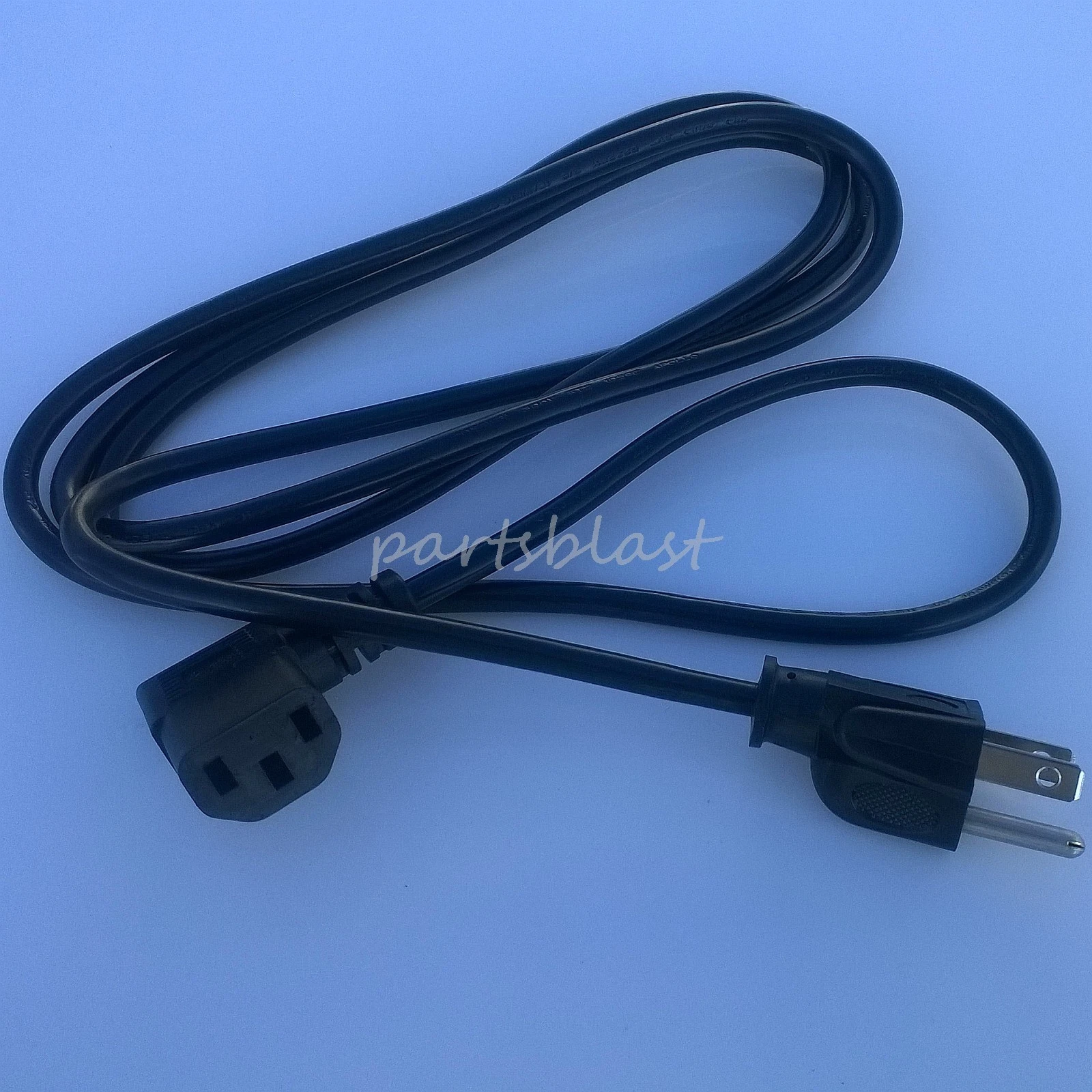 Universal Right Angle Power Cord Fits Many Device cable printer AC ...