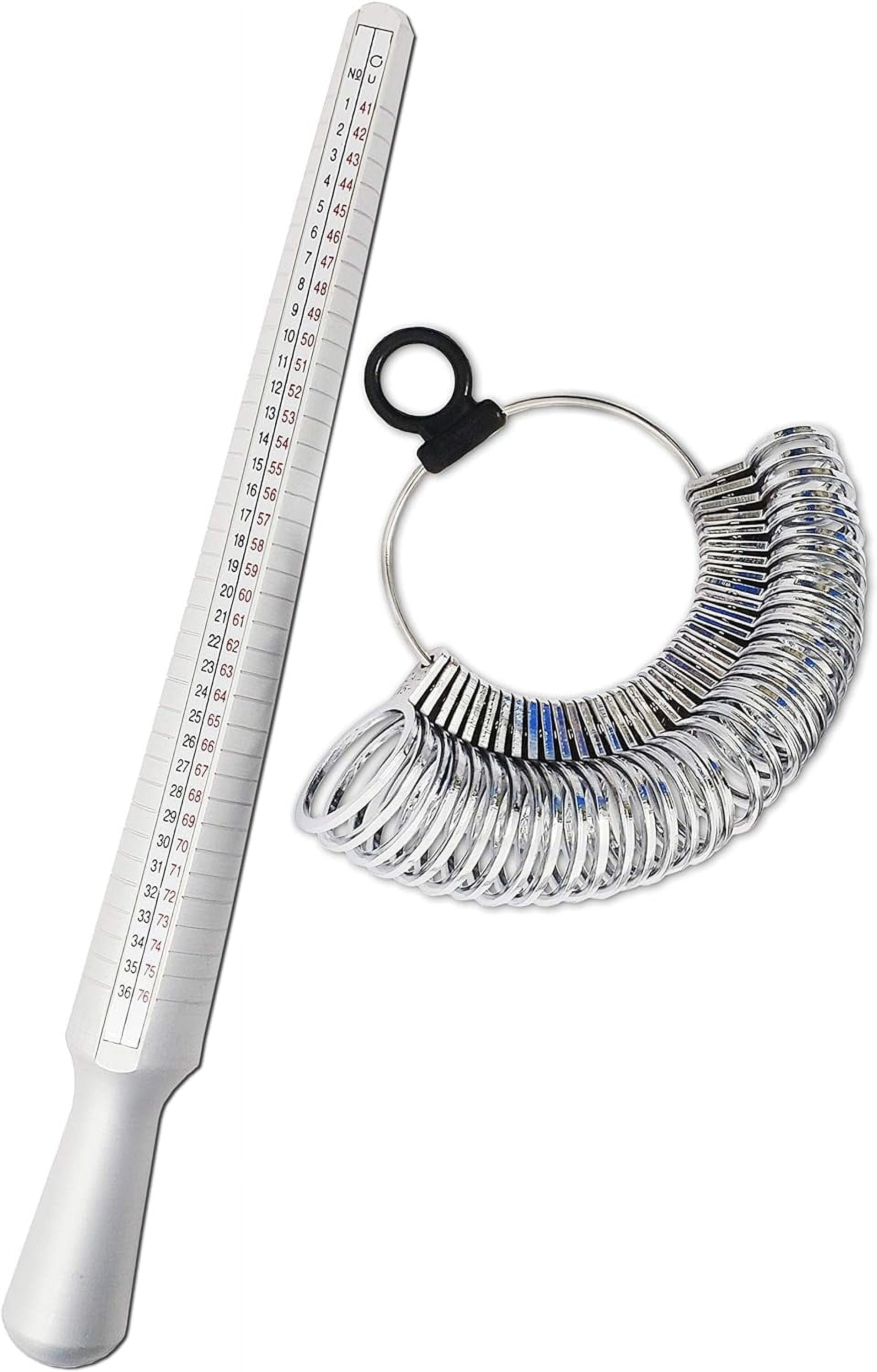 Universal Ring Sizer Mandrel Stick Set Jewelry Making Tool Jewelers ...