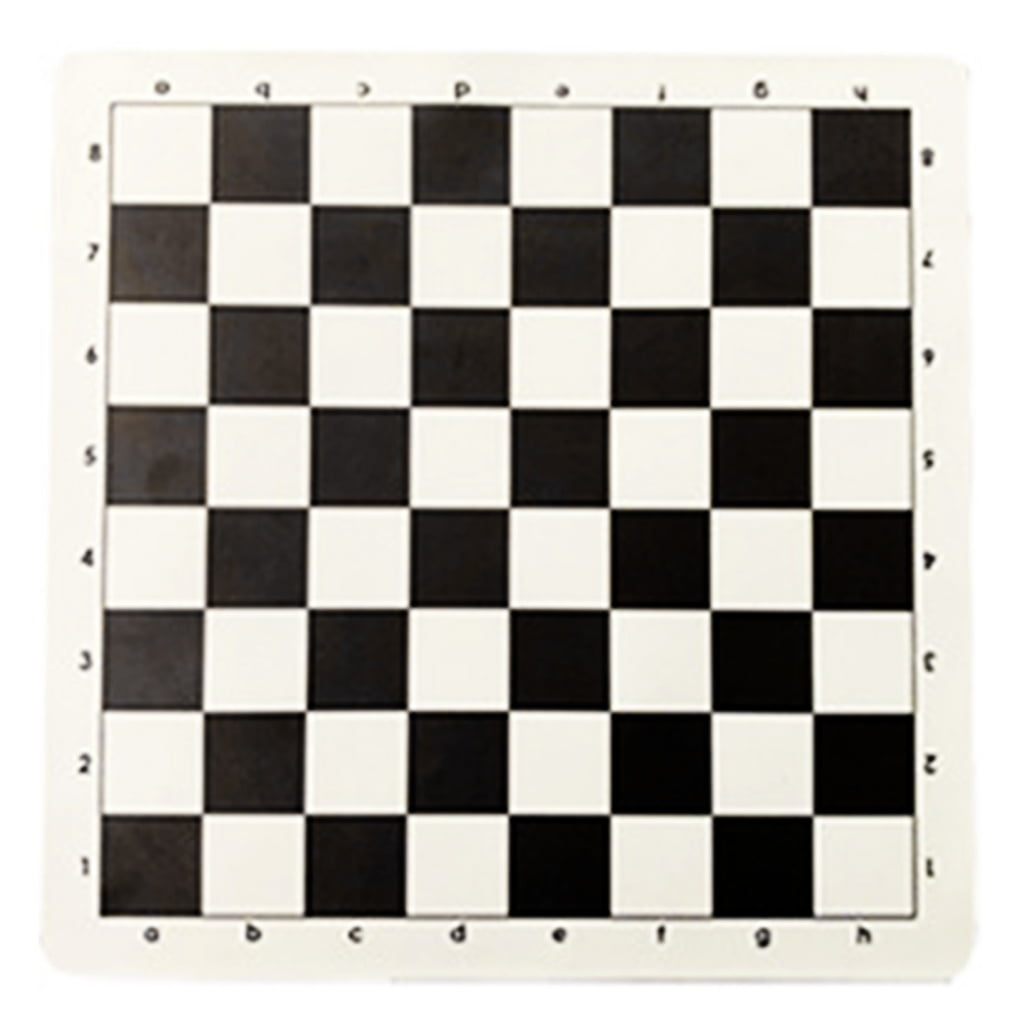 Universal Roll-up Leather Chess Board Lightweight Tournament Chess Mat ...