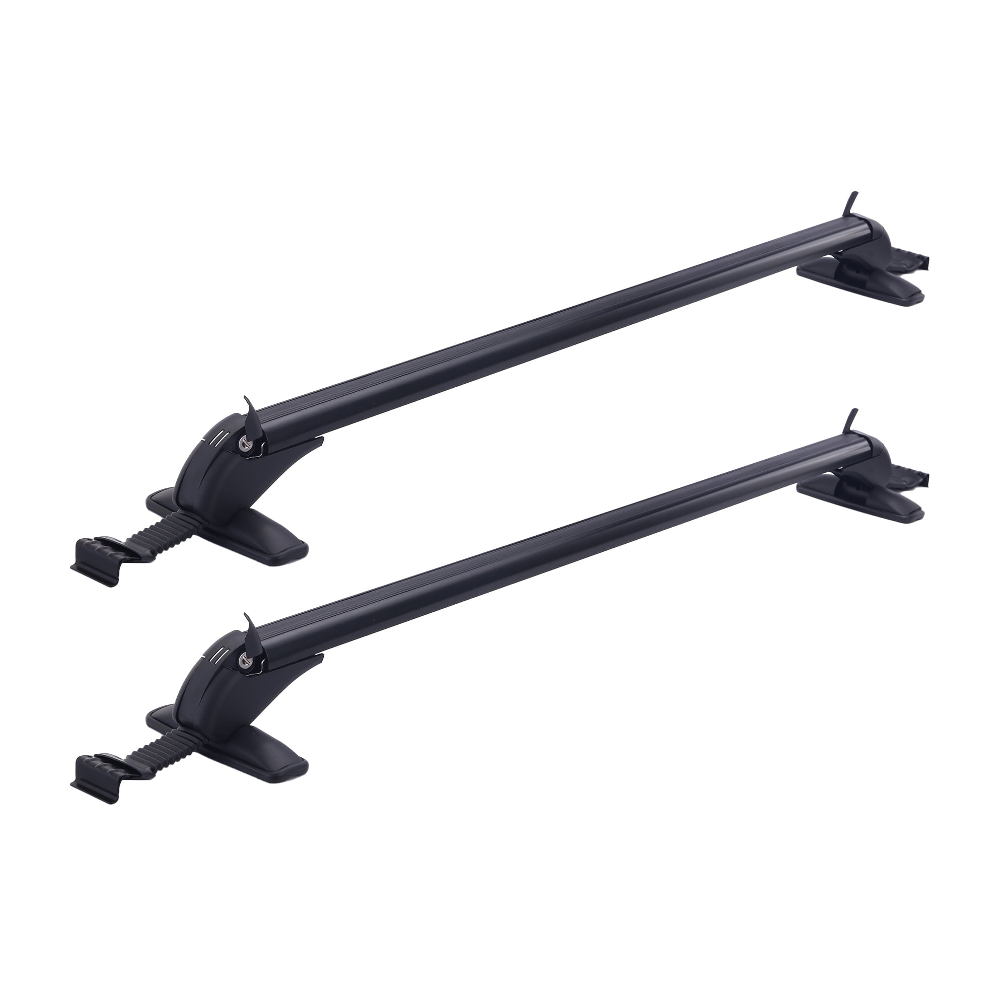 Universal Roof Rack Cross Bars, 43.3" Aluminum Car Roof Rack Crossbars ...