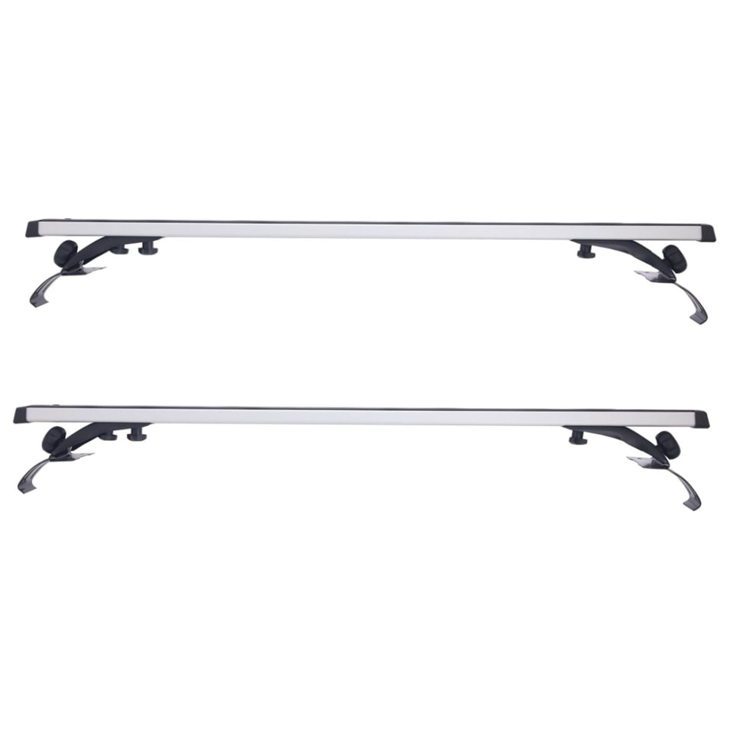 Universal Roof Rack Cross Bars, 46.06" Aluminum Car Roof Rack Crossbars ...