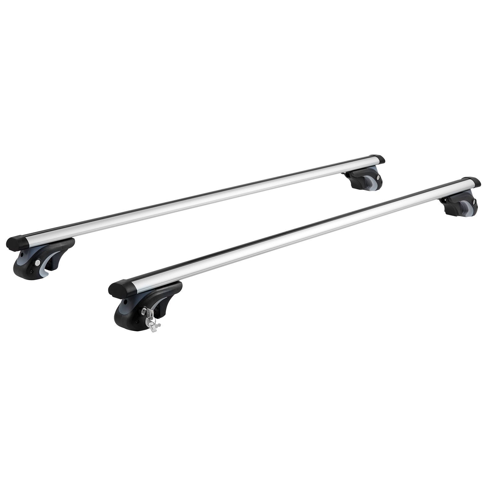 Universal 54" Aluminum Roof Rack Cross Bars for SUVs, Sedans, Vans ...