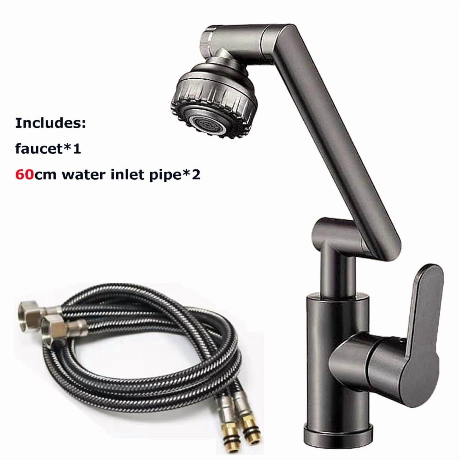 Universal Rotating Dual-mode Faucet Mechanical Arm Wash Basin Kitchen ...