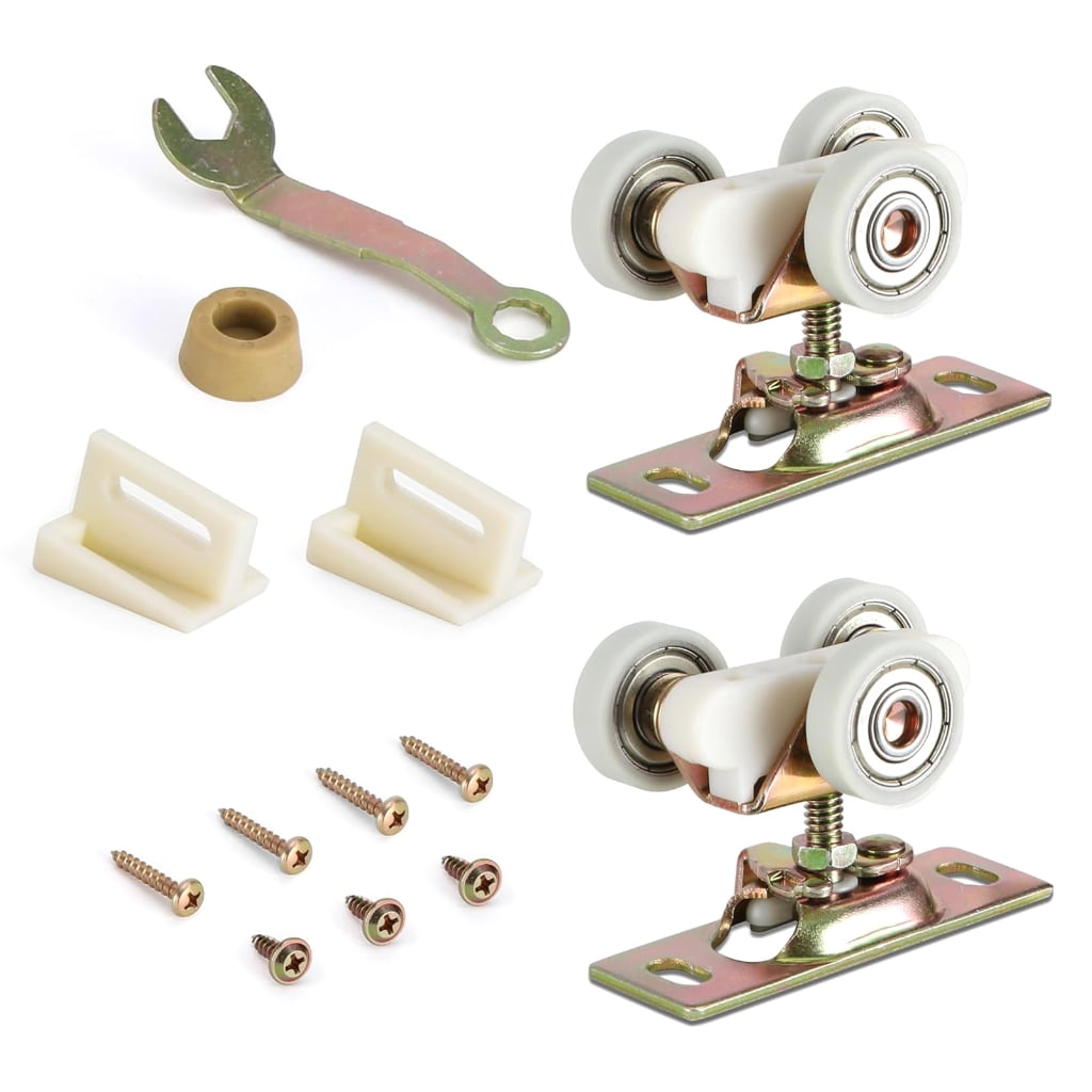 Universal Rotating Wheel Closet Rollers Screen Hardware Accessories ...