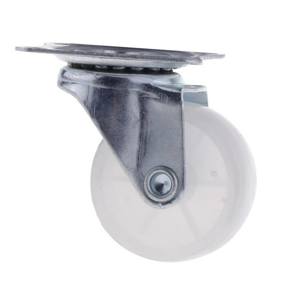 Universal Rotating Wheels 1.5'' Furniture Wheels White Wheels PP Nylon ...