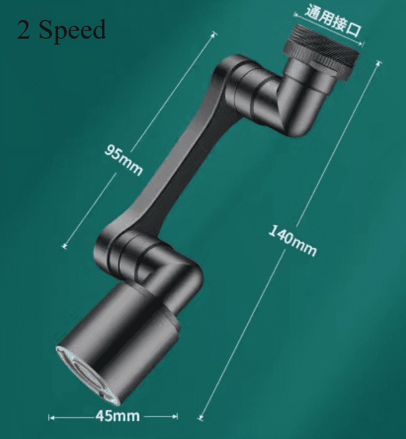 Universal Rotation Extender Faucet Aerator Plastic Splash Filter ...