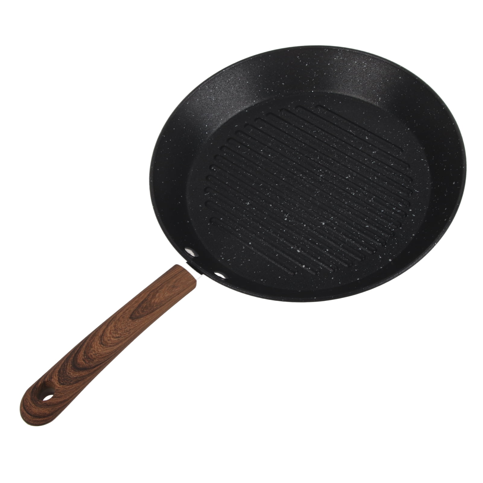 Universal Round Grill Pan Non Stick Flat Bottom Frying Pan For ...