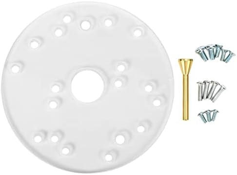 Universal Router Base Plate with Centering Pin, Acrylic Router Plate ...