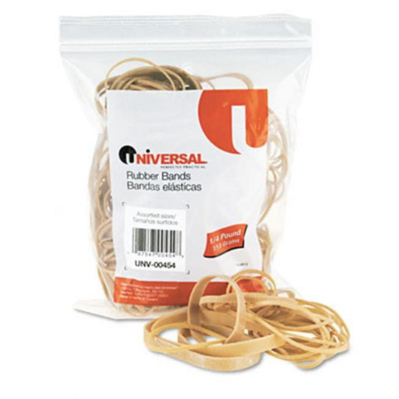 Universal Rubber Bands- Size 54- Assorted Lengths- 1/4lb Pack - Walmart.com