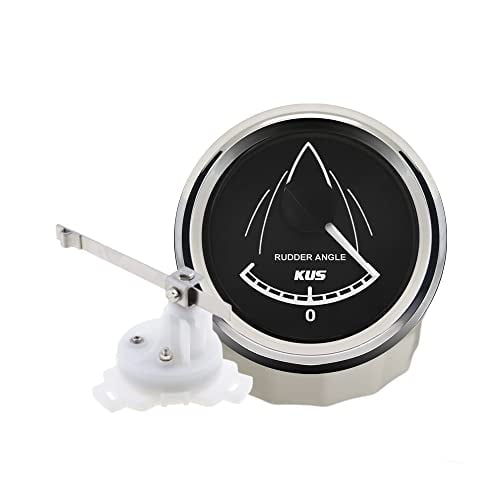 Universal Rudder Angle Indicator Gauge 0-190ohm Signal with Rudder ...