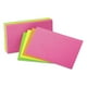 Universal Ruled Neon Glow Index Cards, 5 x 8, Assorted, 100/Pack ...
