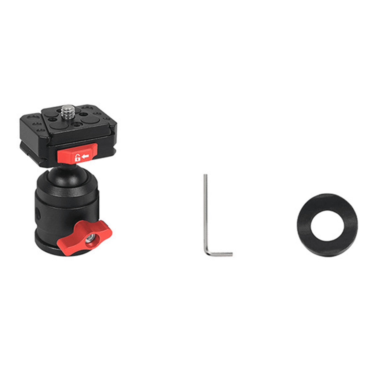 Universal SLR Photography Quick-Release Quick-Install 1/4 Spherical ...