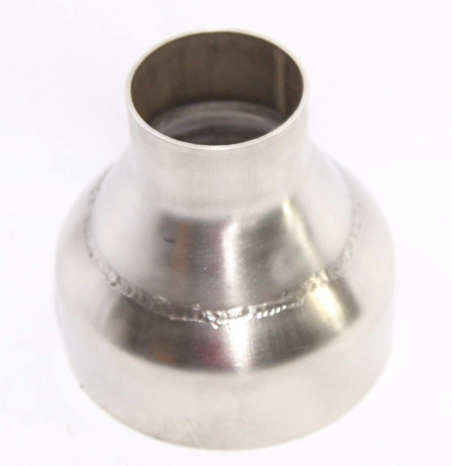 Universal SS Exhaust Piping Reducer 2" to 4" O.D For Honda Civic Audi ...