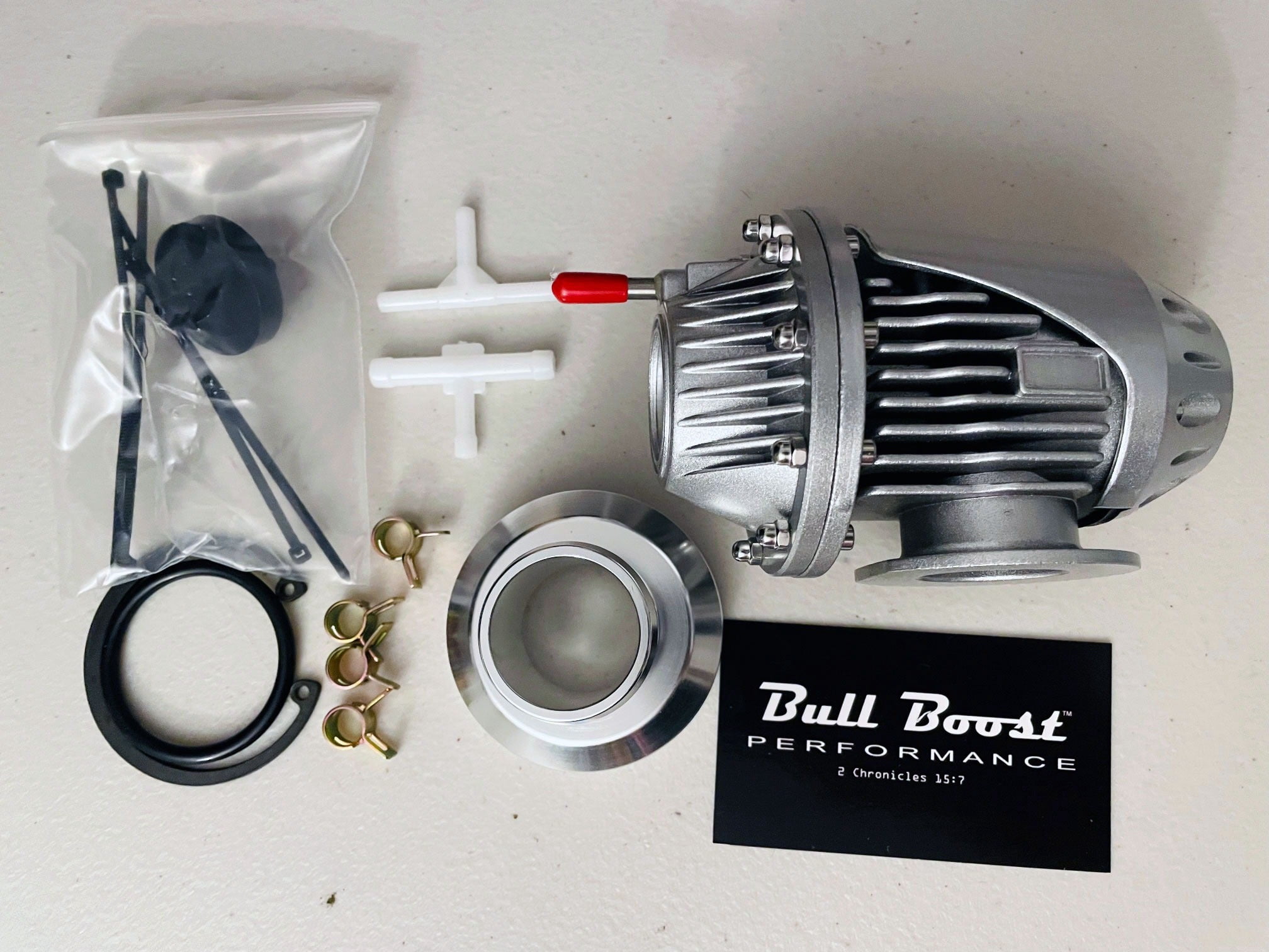 Universal SSQV BOV kit SQV Adaptor Blow Off Valve BOV Silver Stealth ...