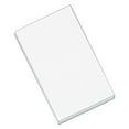 Universal Small Writing Scratch Pads, Unruled, 3 x 5, White, 100 Sheets ...
