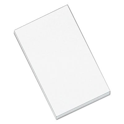 Universal Small Writing Scratch Pads, Unruled, 3 x 5, White, 100 Sheets ...
