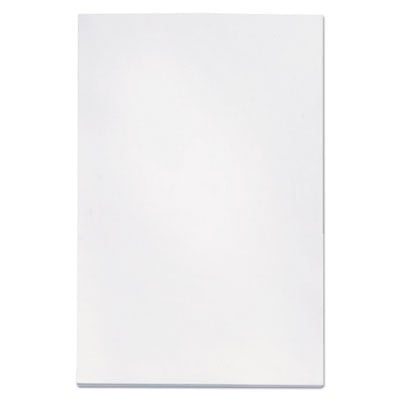 Universal Small Size Writing Scratch Pads, Unruled, 4 x 6, White, 100 ...