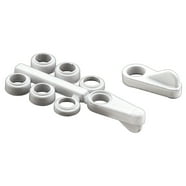 Prime-Line Products MP5506 Flush Clips, 1/2 in. x 13/16 in., Plastic ...