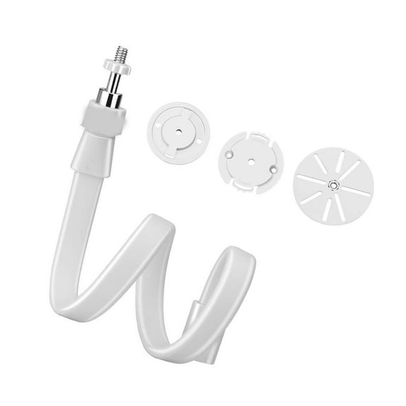 Universal Security Camera Mounting Kit With Rubber Clamp Flexible Hose ...