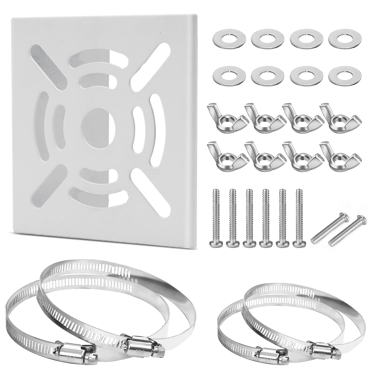 Universal Security Camera Pole Clamp Bracket,Vertical Pole Mount for ...