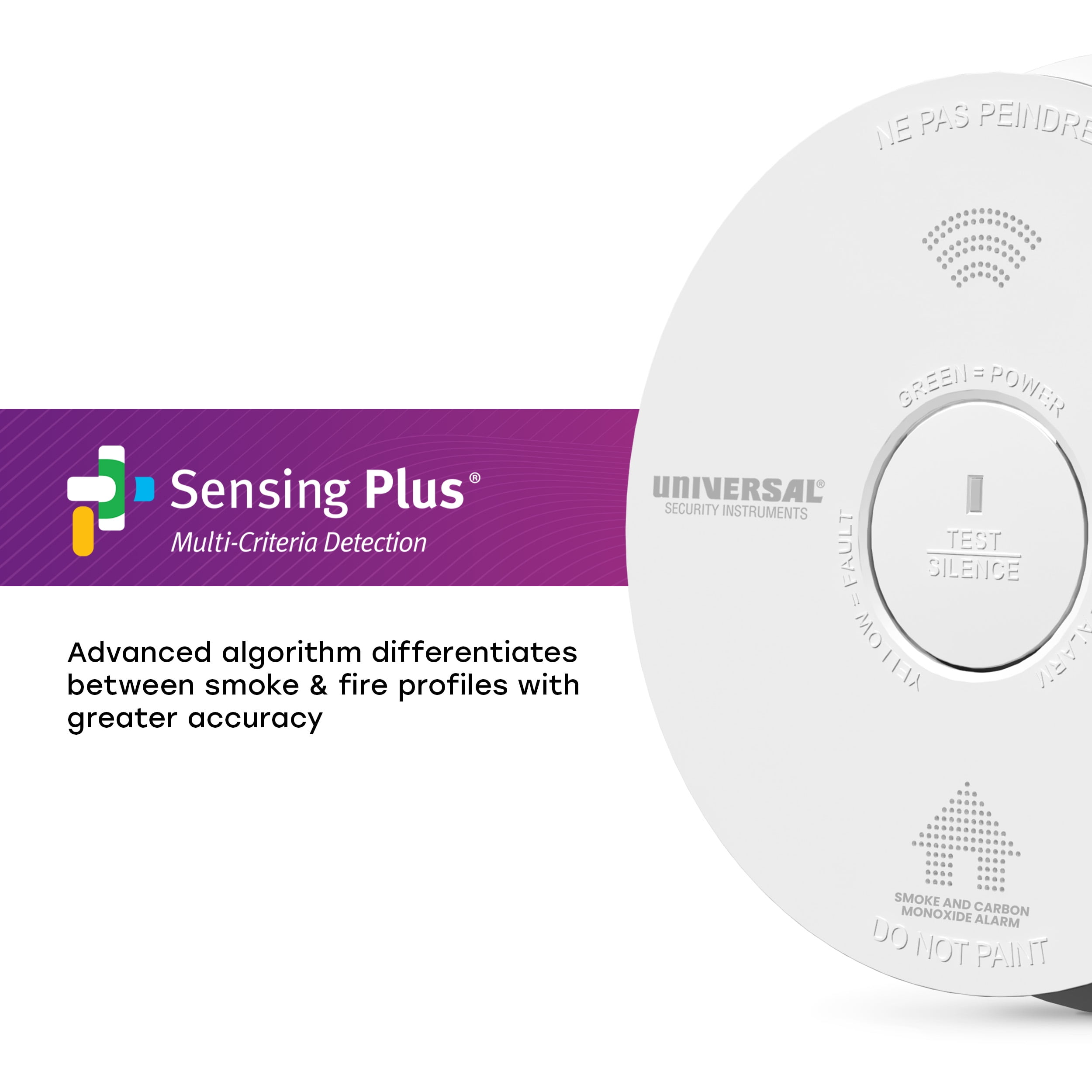 Universal Security Instruments Battery, Smoke, Fire, and Carbon ...