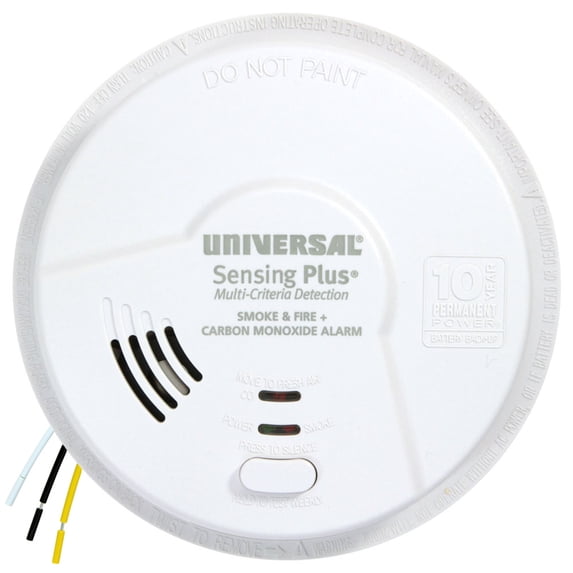 Free Shipping! USI Universal Security Instruments 3-in-1 Hardwired ...