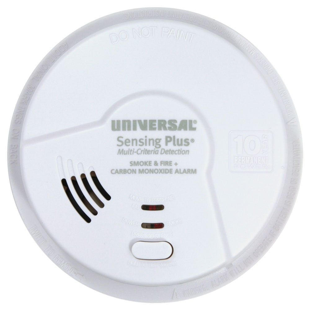 Universal Security Instruments, Sensing Plus, Combo Smoke, Fire ...