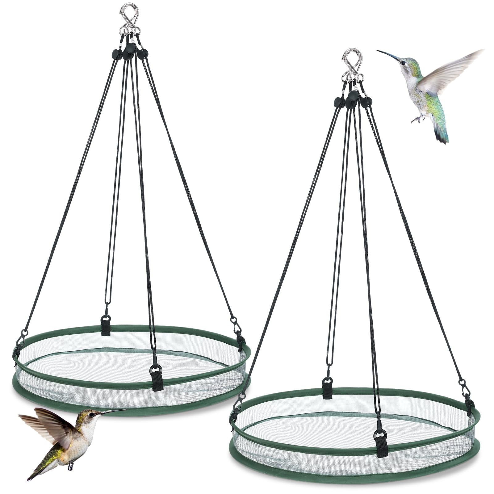 Universal Seed Catcher Tray for Bird Feeders, Hanging Hoop Platform ...