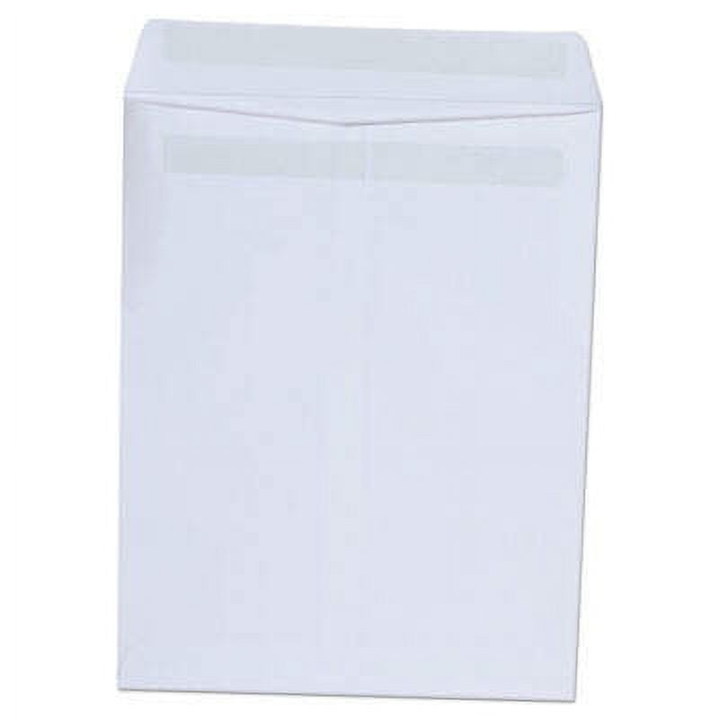 Universal Self-Stick Open End Catalog Envelope, #10 1/2, Square Flap ...