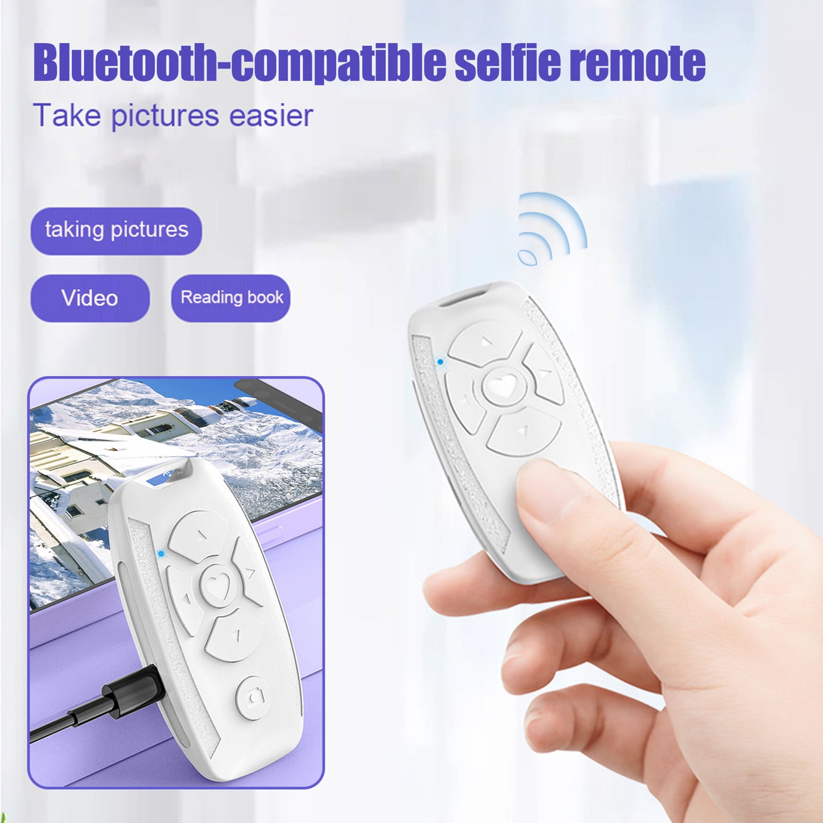 Universal Selfie Remote Control Quick Pairing Stable Transmission ...