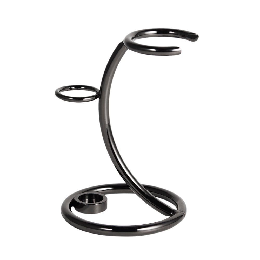 Universal Shaving Brush Stand Simple Metal Safety Razor and Brush ...