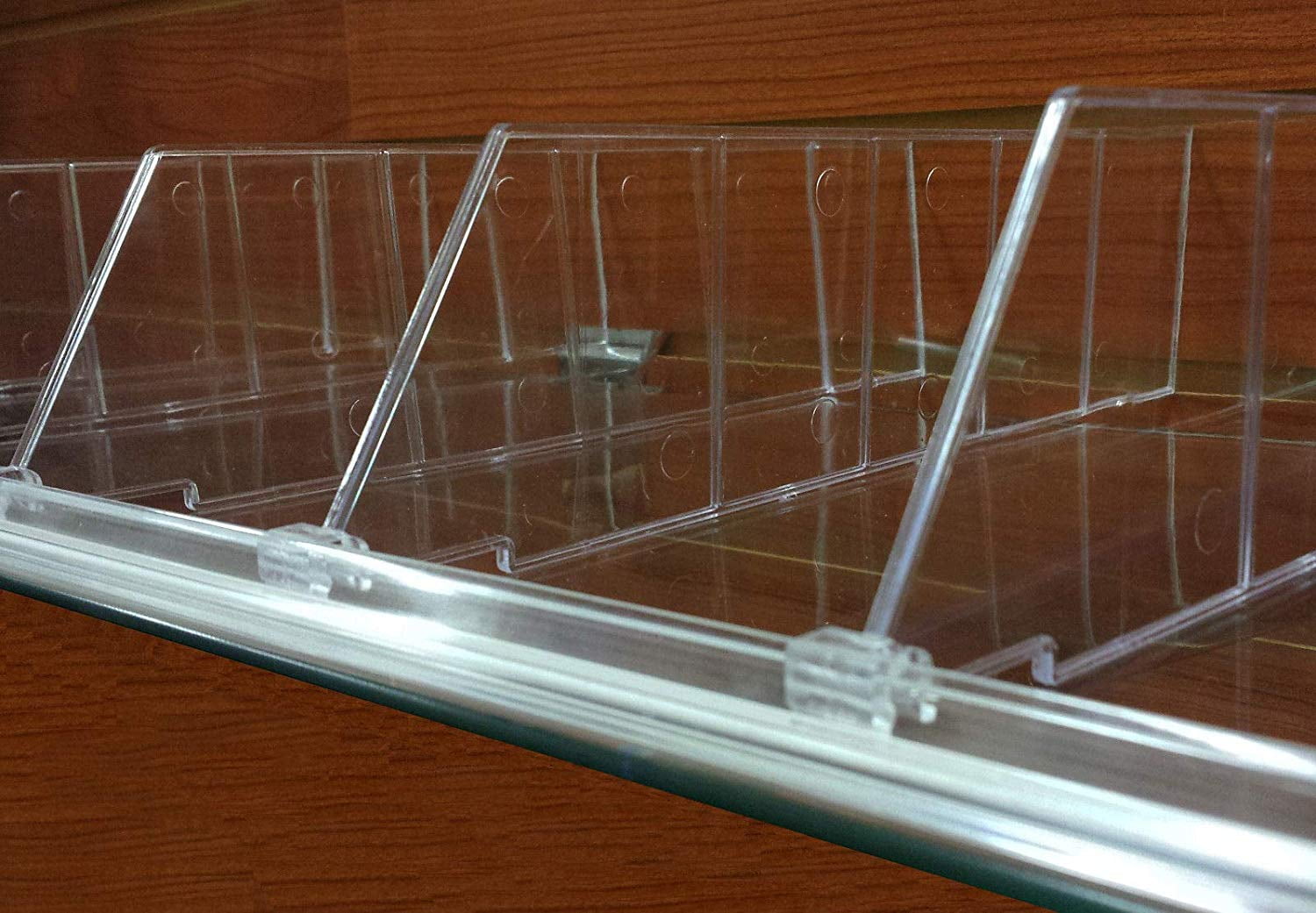 Universal Shelf Lip & Adjustable Depth Divider Kit, 10 Dividers ...