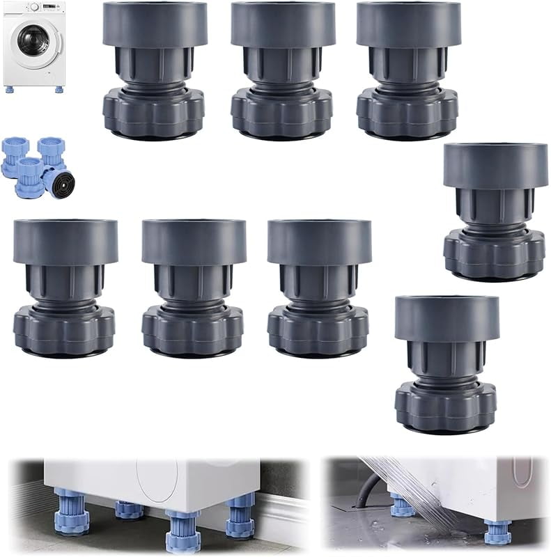 Universal Shock-Absorbing Slip Base, Washing Machine Anti-Slip Base, Anti Vibration Damping Pads ...