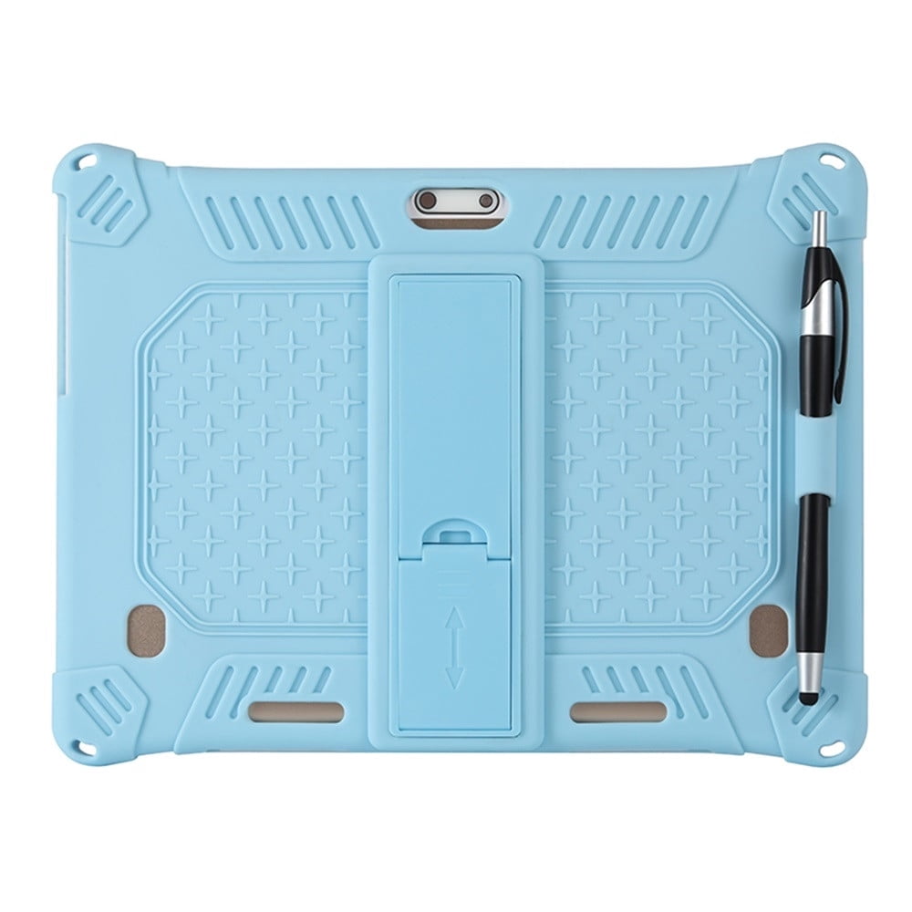 Universal Shockproof Case for 10.1" Tablets - Silicone Cover w/Shoulder ...