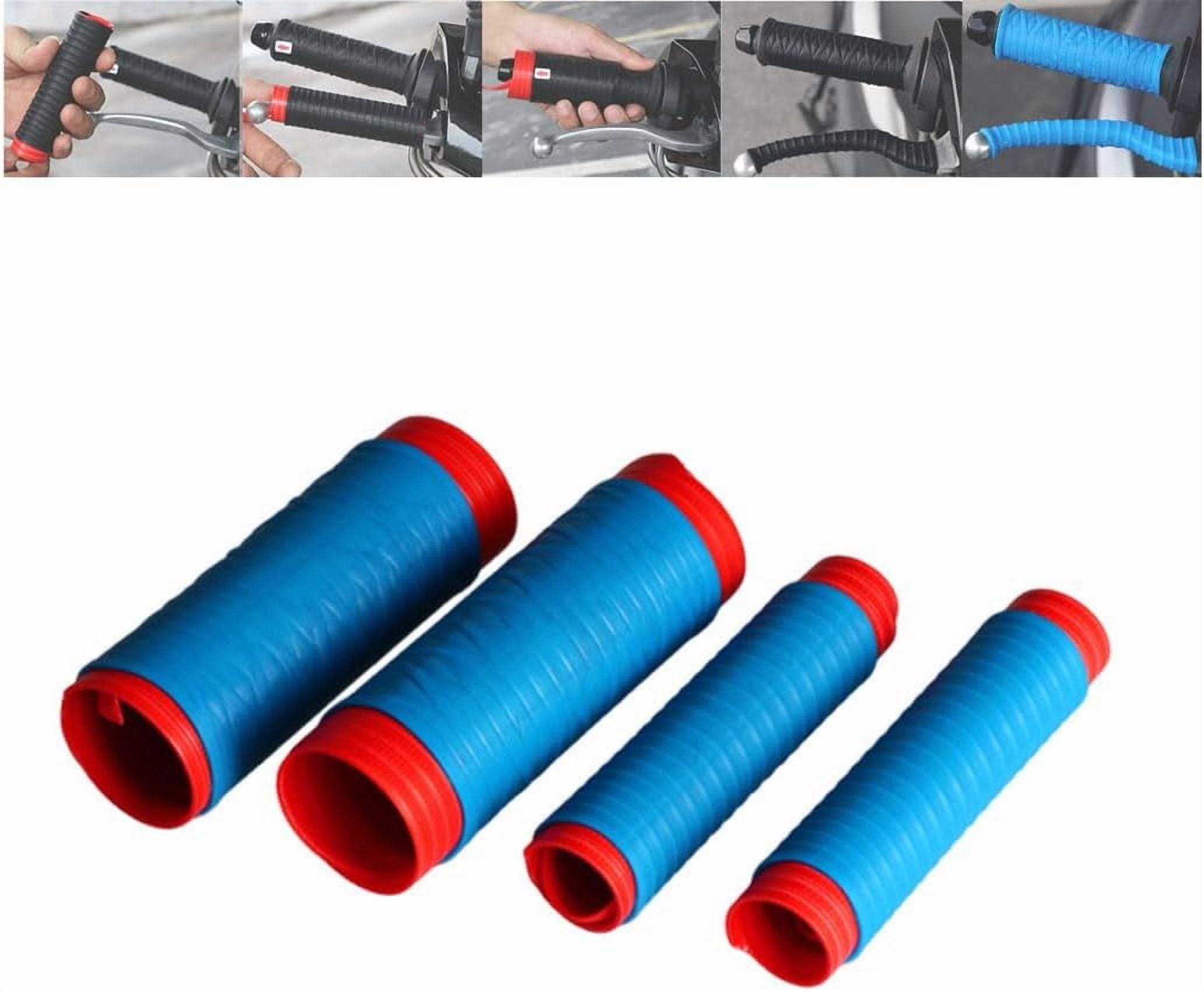 Universal Silicone Handlebar & Brake Lever Grip Covers,Non-Slip Wrap ...