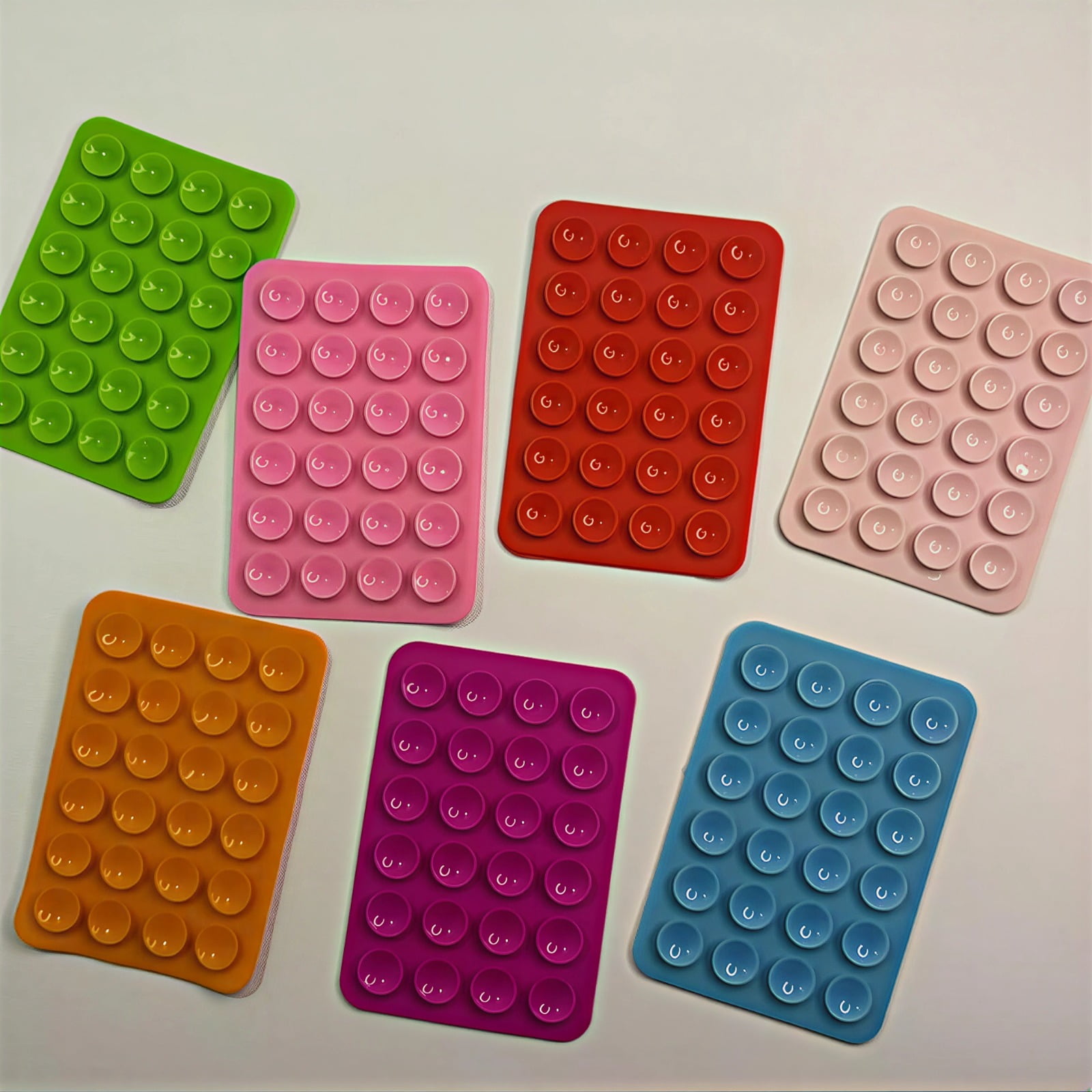Universal Silicone Phone Holder Adhesive and Suction Cup - 24 Mini ...