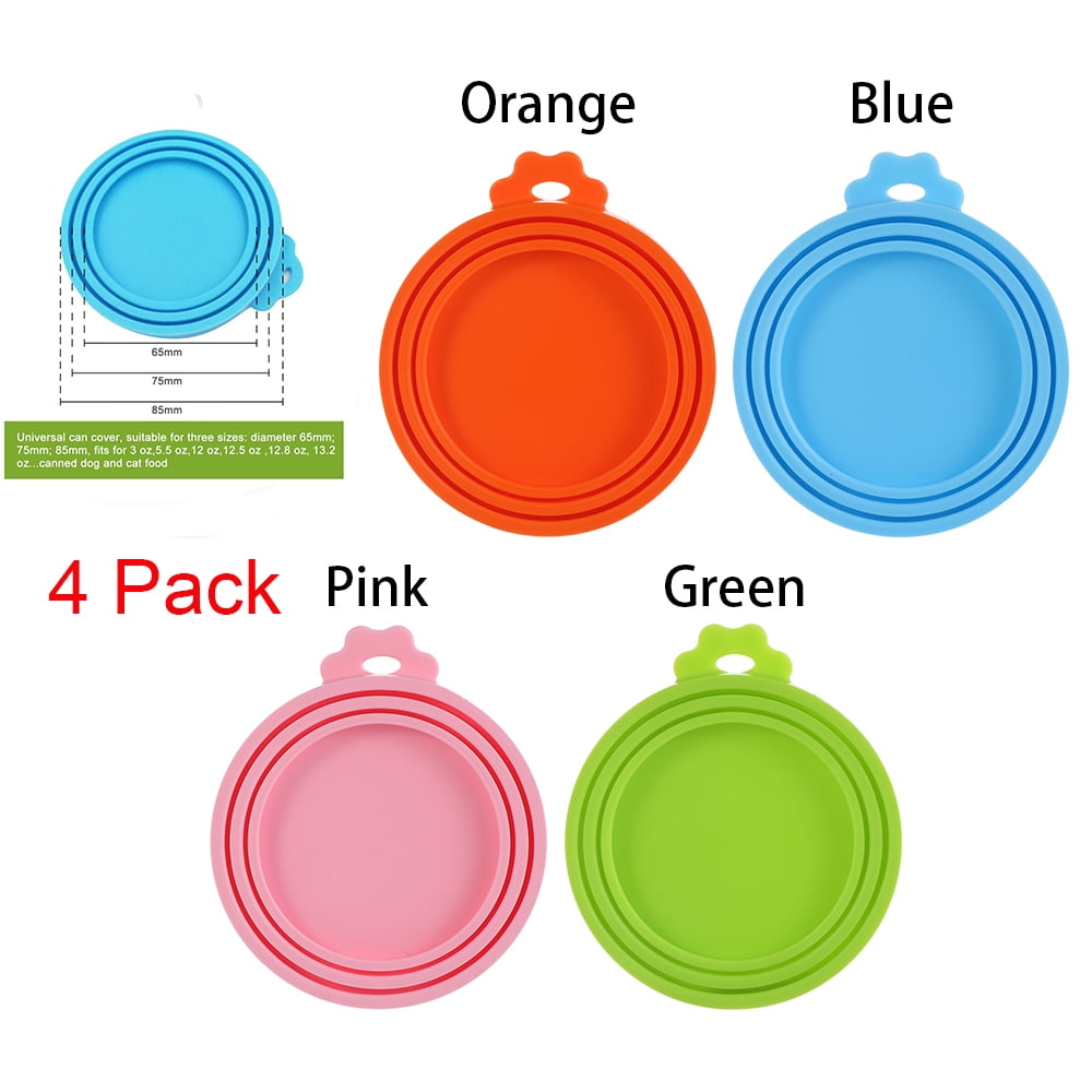 Universal Silicone Tin Can Lids for Pet Food Cans Pet Food Can Covers ...