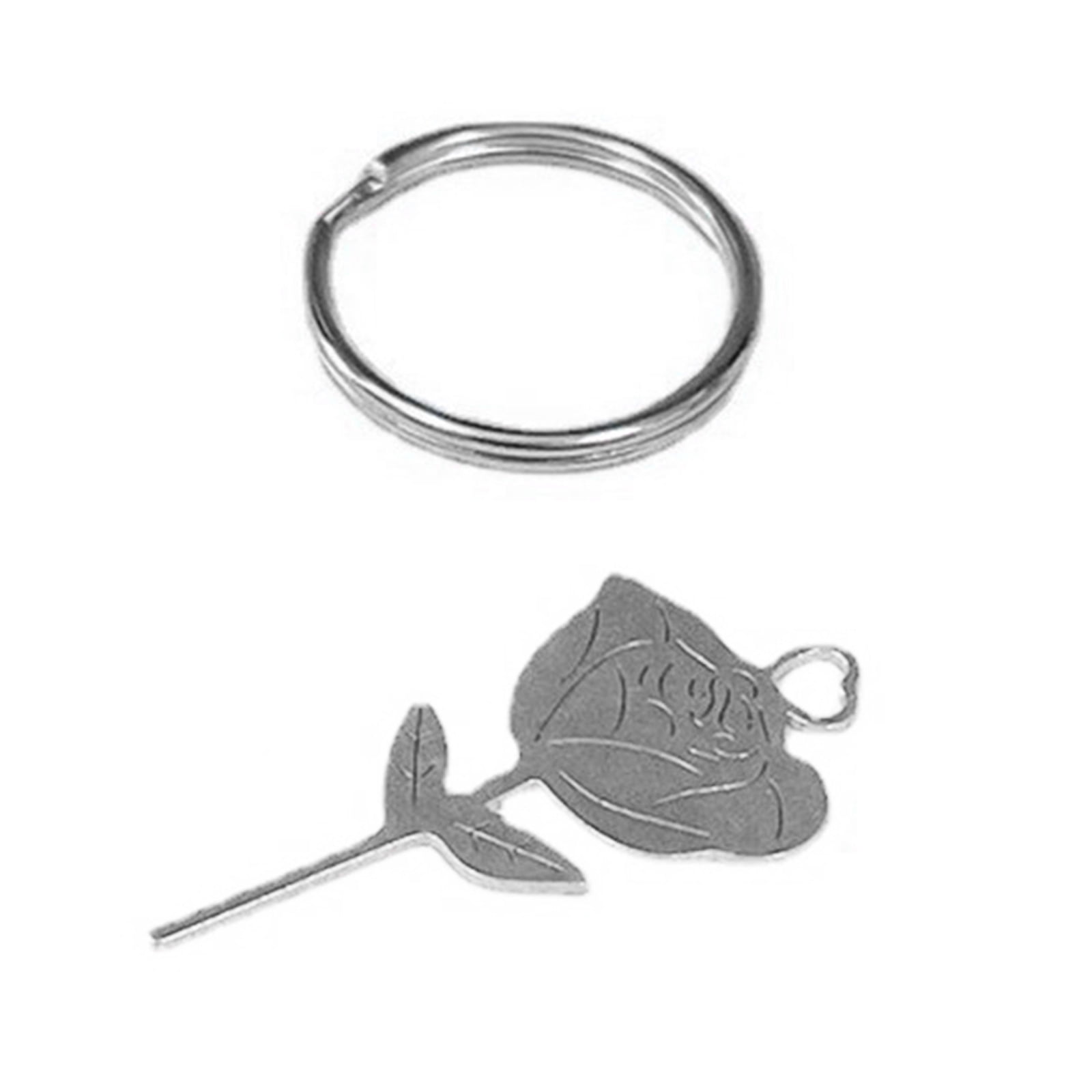 Universal Sims Card Tray Opening Removal Tool Eject Pin with Keyring ...