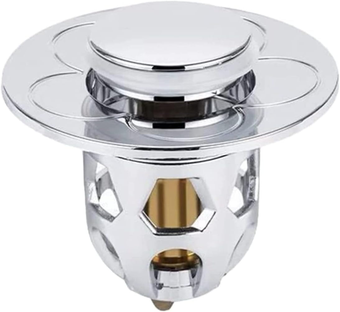 Universal Sink Drain Stoppers, Bathroom Sink Drain Strainer Universal ...