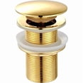 Universal Sink and Basin Plug - Modern Click Clack Pop-Up Valve - Waste ...