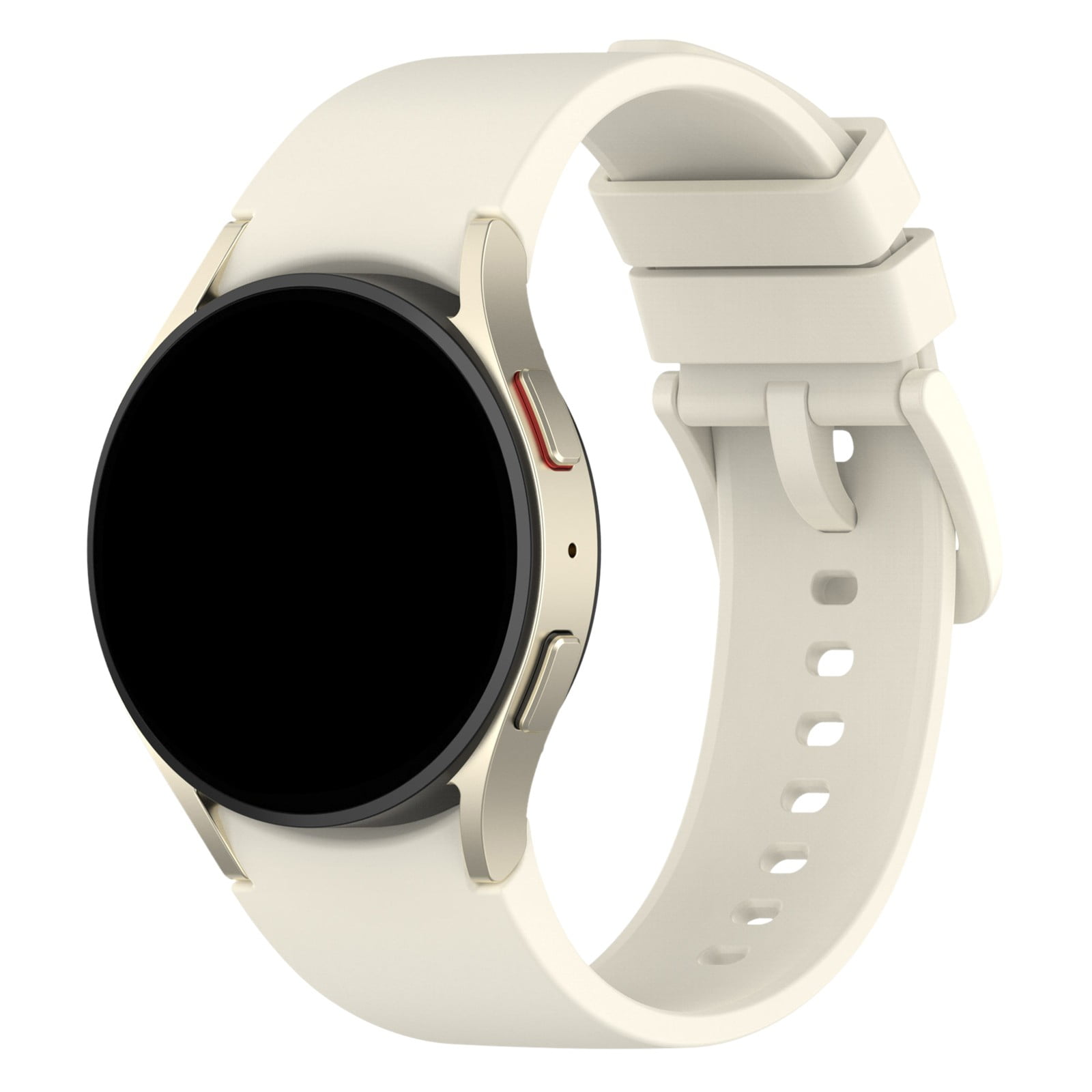 Universal Size Silicone Sweatproof Smartwatch Solid Color Band For ...