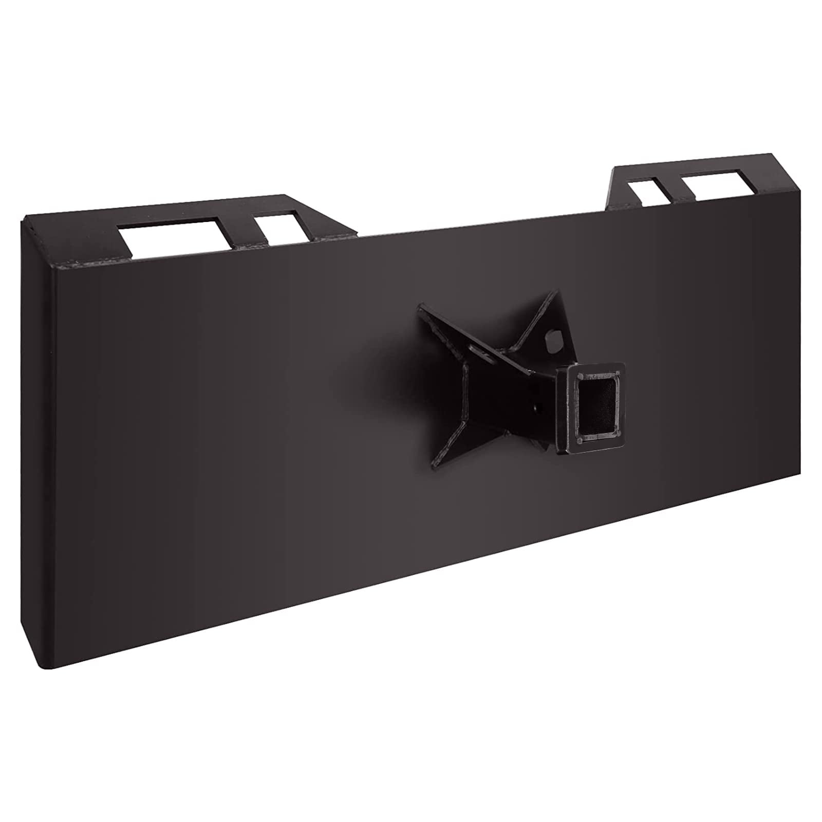 Universal Skid Steer Mount Plate, 3/8" Thick Top Bar 1/4" Skid Steer ...