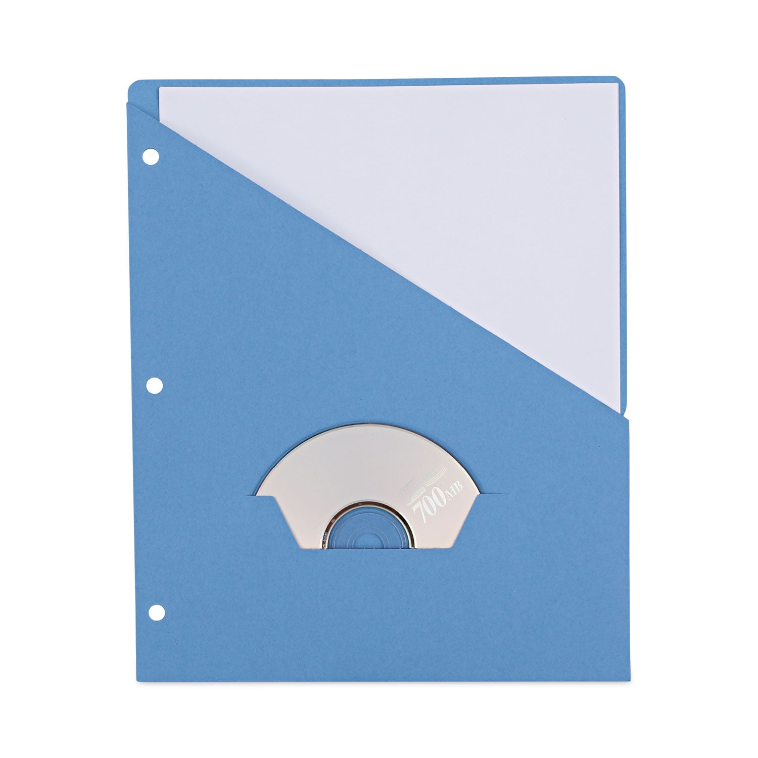 Universal Slash-Cut Pockets for Three-Ring Binders, Jacket, Letter, 11 ...