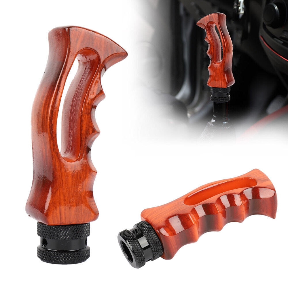 Universal Slotted Pistol Grip Handle Manual Gear Stick Shift Knob ...