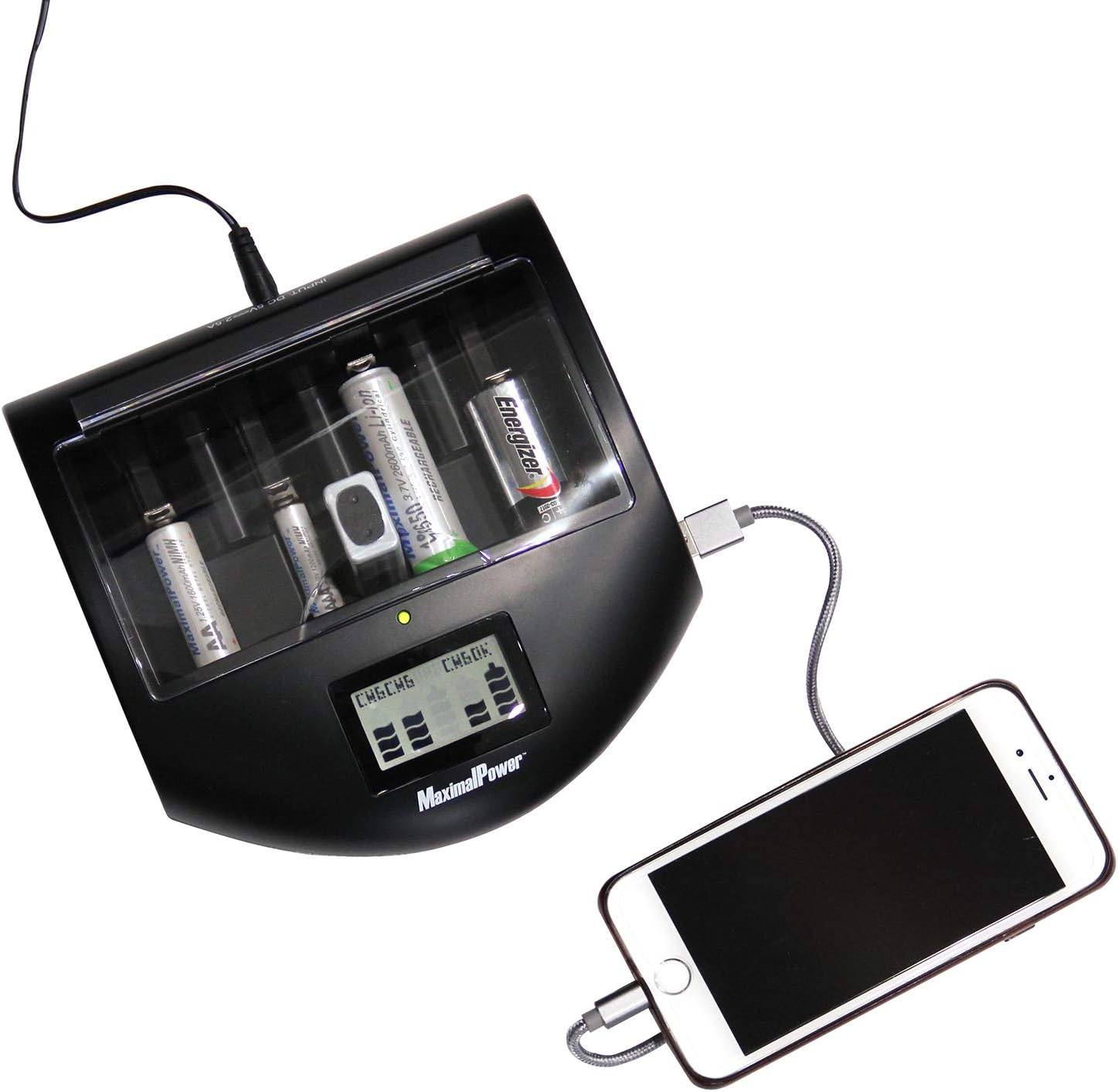 Universal Smart Battery Charger Mark II For AA AAA C D 9V Li-on Ni-MH ...